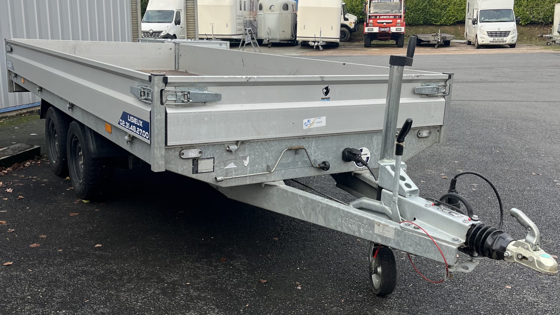 Remorque plateau Hapert Azure H-2